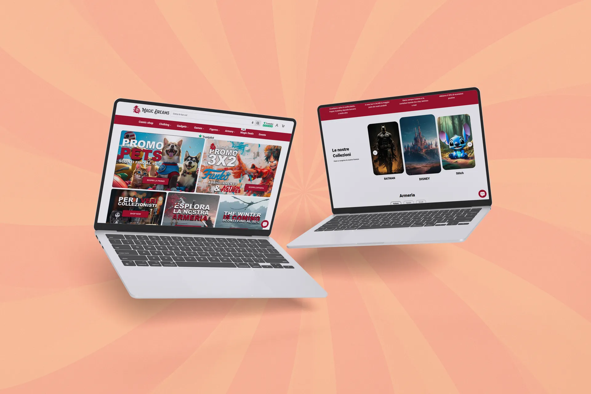 Magic Dreams - Project Ecommerce Toys | Redergo